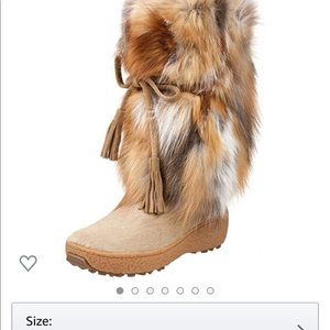 Shoes | Pajar Fox Fur Waterproof Snow Boots | Poshmark